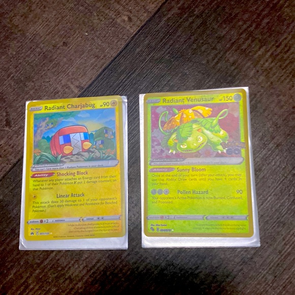 Pokemon | Toys | Rare Radiant Pokmon Cards | Poshmark